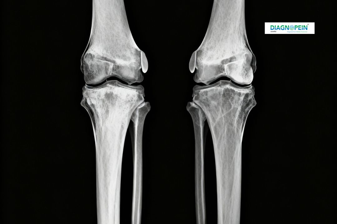 X-Ray Both Knee Standing AP/Skyline View in Karad | Diagnopein ...